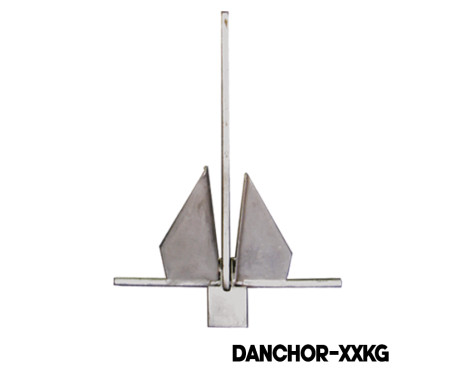 Hot Dipped Galvanized Danforth Anchor - Mazuzee